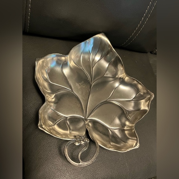 Dining | This Item Is A Vintage Wmf Ikora Silverplated Grape Leaf Dish ...